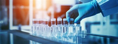 Closeup Of Test Tubes Laboratory With Test Tubesgenerative Ai Premium Ai Generated Image