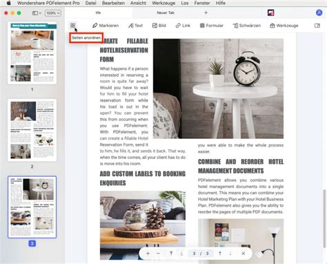 PDF in InDesign für Mac OS X bearbeiten PDF Editor Mac