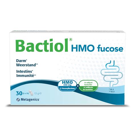Bactiol Hmo Fucose Gélules Metagenics Belgium