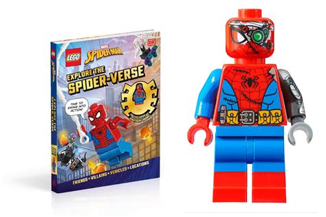 Exclusive Lego Cyborg Spider Man Minifigure From Explore The Spider Verse Book Revealed Jays