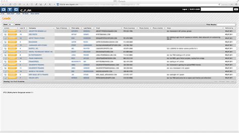 Custom Crm System Written In Php Mysql And Jquery Behance