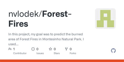 Github Nvlodekforest Fires In This Project My Goal Was To Predict The Burned Area Of Forest