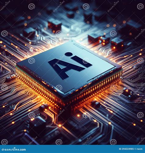 Ai Quantumleap The Evolution Of Neural Processing Stock Illustration