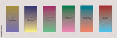 그라데이션 색 배경 모바일을 위한 현대적인 벡터 디자인 Stock Vector Adobe Stock