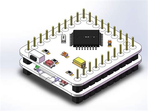 Microduino Arduino In Your Pocket Small Stackable Smart Arduino