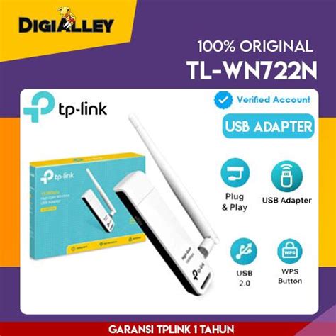 Jual Tp Link Tl Wn N Wireless Adapter Usb Dongle Receiver Wifi Tplink Kota Surabaya