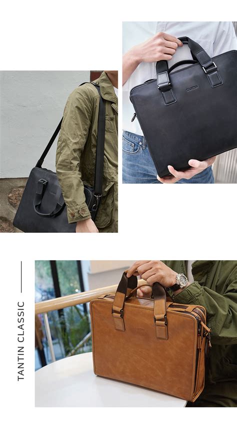 탄틴 천연소가죽 남자 서류가방 T13048 감도 깊은 취향 셀렉트샵 29cm