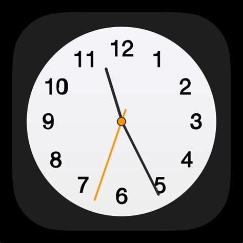 Clock IOS Icon Iphone Icon Ios Icon Ios App Icon