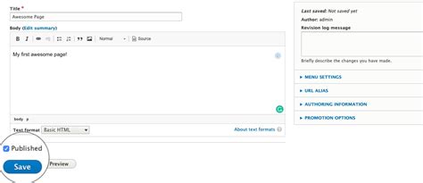 Create Drupal Articles And Pages Siteground Tutorials