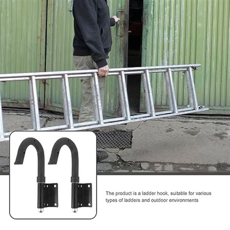 Veemoon 2pcs Ladders Telescoping Ladder Extension Ladder Accessories Ladder Roof Hook Ladder Veemoon 2pcs Ladders Telescoping Ladder Extension Ladder Accessories Ladder Roof Hook Ladder