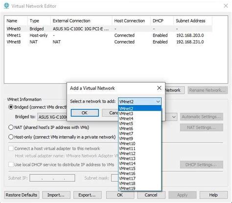 How To Configure The Network In A Virtual Machine Using VMware And Options