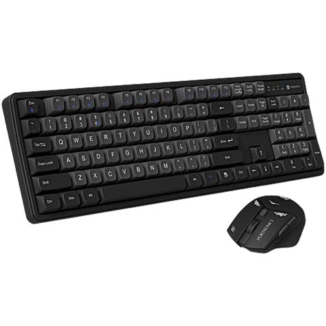 Buy Portronics Key9 Combo Wireless Keyboard And Mouse Set Grey Online At Best Price Of Rs 1229