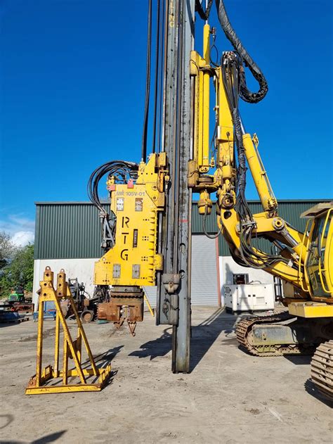 Rtg Rg16t Vibratory Piling Rig Omnia Machinery