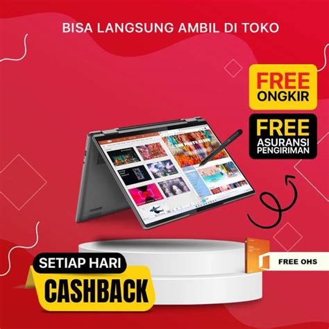 Jual Laptop Lenovo Yoga I Ial Qe Tid I P Ram Gb Gb Ssd Iris Xe K Oled