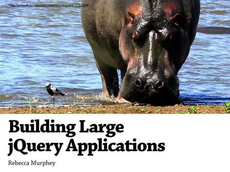 Building Large Jquery Applications Pdf
