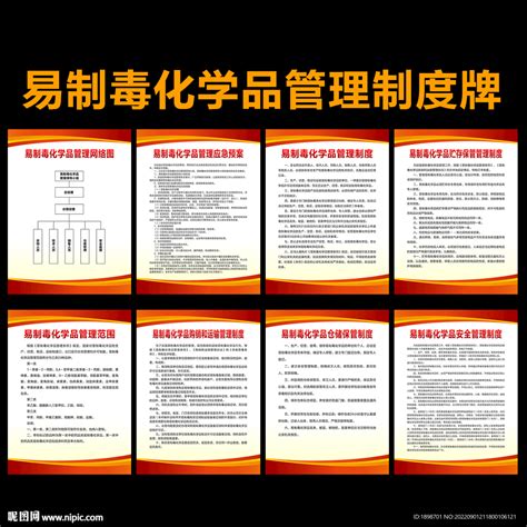 危化品企业制度设计图 展板模板 广告设计 设计图库 昵图网
