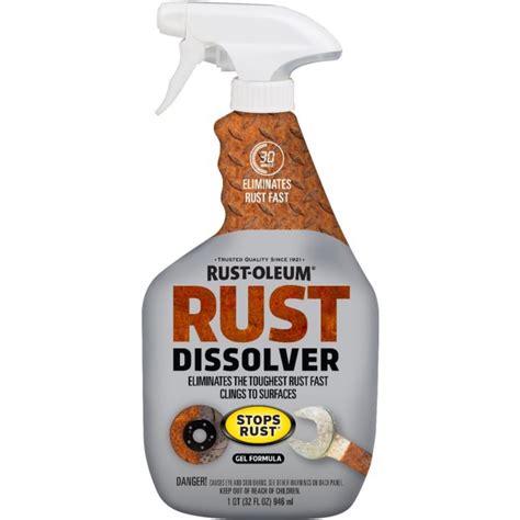 Rust Oleum Oz Rust Dissolver Gel