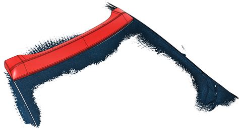 자동차 윈드가드 3d스캔 Cas 역설계 3d제품설계 3d스캔 역설계 3d제품설계