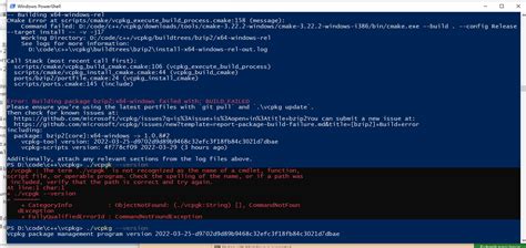 Bzip2 Build Error · Issue 23861 · Microsoftvcpkg · Github