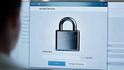 Computer Security And Secure Connection Concept Or Cyber Security Service Security Lock With
