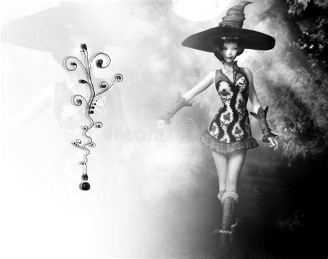 Adorable Witch Stock Illustration Illustration Of Aesthetic 4118189