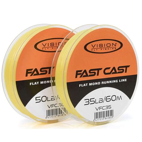 Vision Fast Cast Flat Running Line