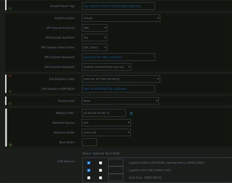 Intel Nuc Enthusiast Trying To Use That ARC Mobile GPU VM Engine KVM Unraid