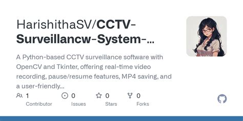 Github Harishithasvcctv Surveillancw System Python A Python Based Github Harishithasvcctv Surveillancw System Python A Python Based