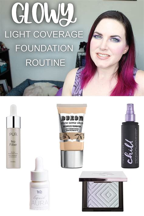 Glowing Light Coverage Foundation Routine For Problem Skin