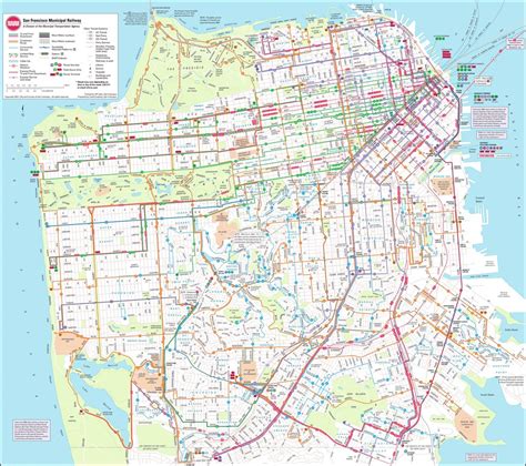 Sf Muni Map High Pixel