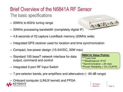 Distributed Synchronous RF Sensor Networks Ppt Download