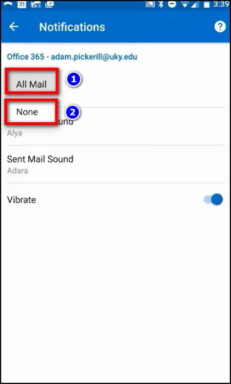 How To Enable Or Disable Outlook Mail Notification Box 2024
