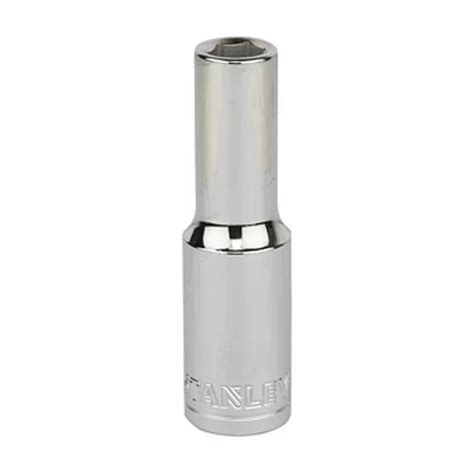 Stainless Steel Stanley Deep Socket Drive Size 1 2 Inch Socket Size