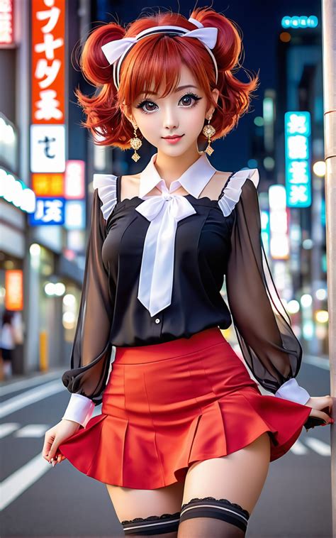 Full Body Of A Cute Anime Girl By K Ingrid Playground