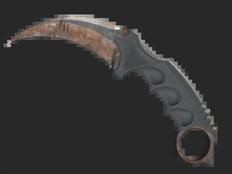 Karambit Rust Coat Battle Scarred — Trade Cs Go Cs2 Skins On Cs Money