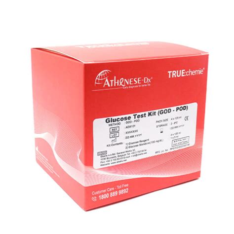 Glucose Test Kit Ivd Clinical Chemistry Products Athenese Dx