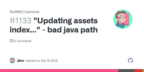 Updating Assets Index Bad Java Path · Issue 1133 · Multimc