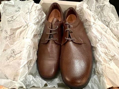 Vintage Italian Leather Shoes Made In Italy Bobby Jones Silga Lord