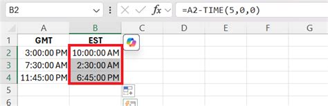The Ultimate Guide To GMT To EST Conversion In Excel MyExcelOnline