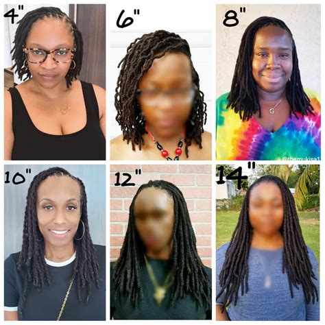 Which Length Should I Choose For My Loc Extensions Mukisa Locs Loc
