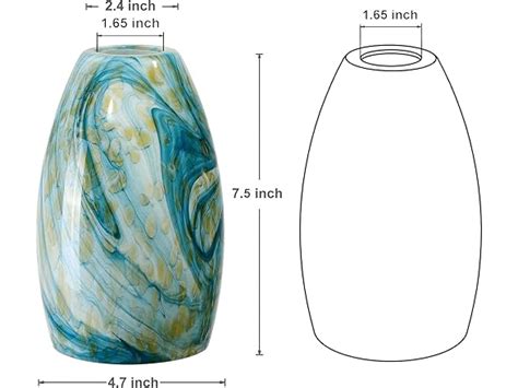 Replacment Island Pendant Glass