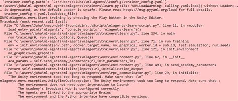 Issue On Rollerball Training · Issue 1988 · Unity Technologiesml Agents · Github