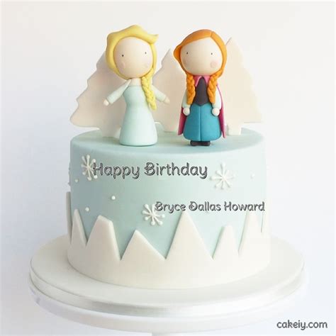🎂 Happy Birthday Bryce Dallas Howard Cakes 🍰 Instant Free Download Cakeiy