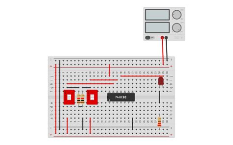 Circuit Design Tp1 Ej3 Tinkercad