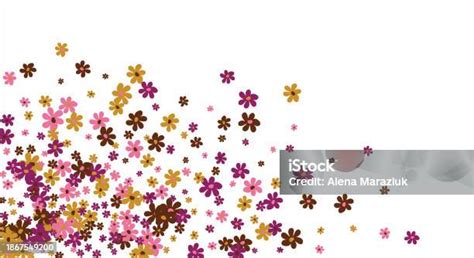 세련 된 꽃 프레임 봄 배경 디자인 화려한 밝은 꽃 장식 아름다운 정원 텍스트의 위치 엽서 초대장 웹용 디자인 벡터 일러스트 레이 션 개념에 대한 스톡 벡터 아트 및 기타