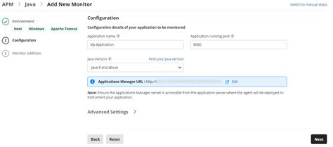 install apm insight java agent applications manager user guide