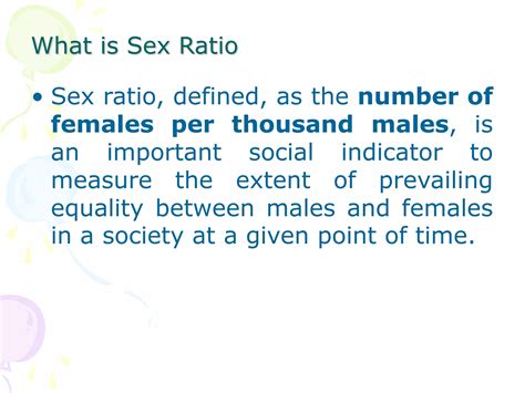 Declining Sex Ratio In India Ppt