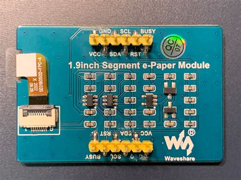 Esp32 教學系列十一：用 Esp32 玩 91 段電子紙 Circus Pi