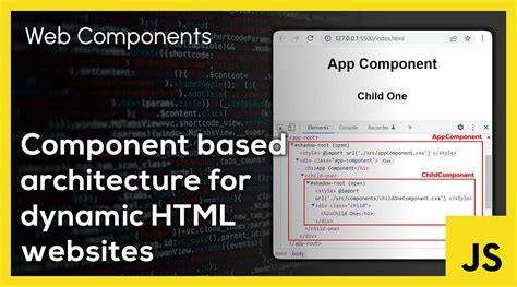 Component Based Architecture For Dynamic Html Websites By Savinu