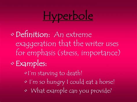 Ppt Hyperbole Powerpoint Presentation Free Download Id9383100 Ppt Hyperbole Powerpoint Presentation Free Download Id9383100